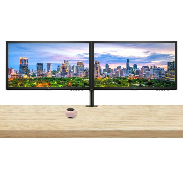 HP V24 24 inch TN Full HD 1920 x 1080 LED Backlit LCD Monitor 2-Pack ...