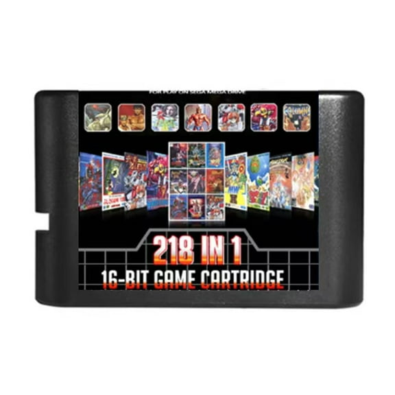 188in1 Game Cartridge 16 bit Game Card for Sega Mega Drive Genesis ...