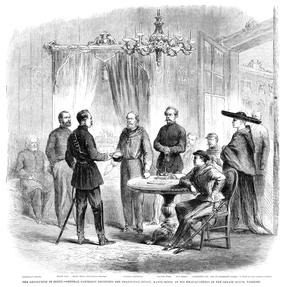 Giuseppe Garibaldi /N(1807-1882). Italian Nationalist And Military ...