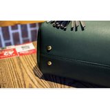 CJSHOPPE WOMEN HANDBAG HIGH QUALITY PU LEATHER PURSES 2PCS IN ONE SET ...