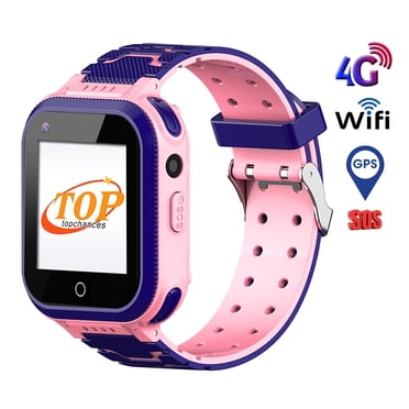 4G Kids Smart Watch,Kids Phone Smartwatch w GPS Tracker Waterproof ...