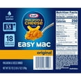 Kraft Easy Mac Original Macaroni and Cheese Microwavable Dinner, 18 ct ...