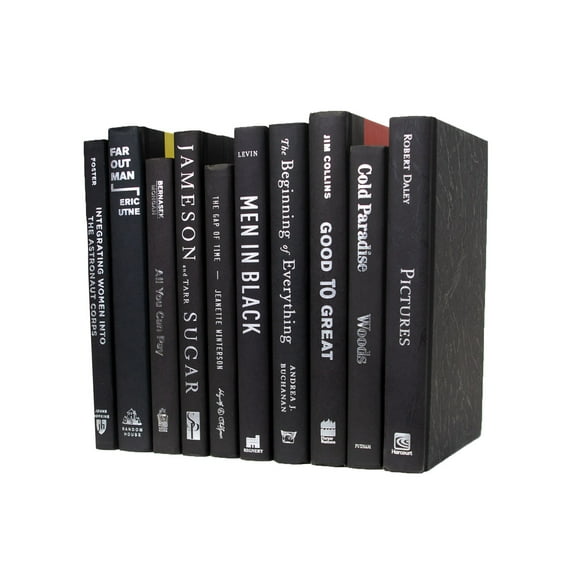 Pen & Willow Orange Decorative Books - Real shelf-ready book bundles ...