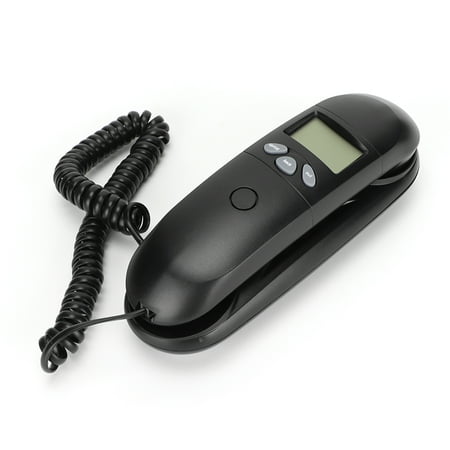 Coil Corded Phone, Protection Coil Corded Telephone Black Lightweight ...