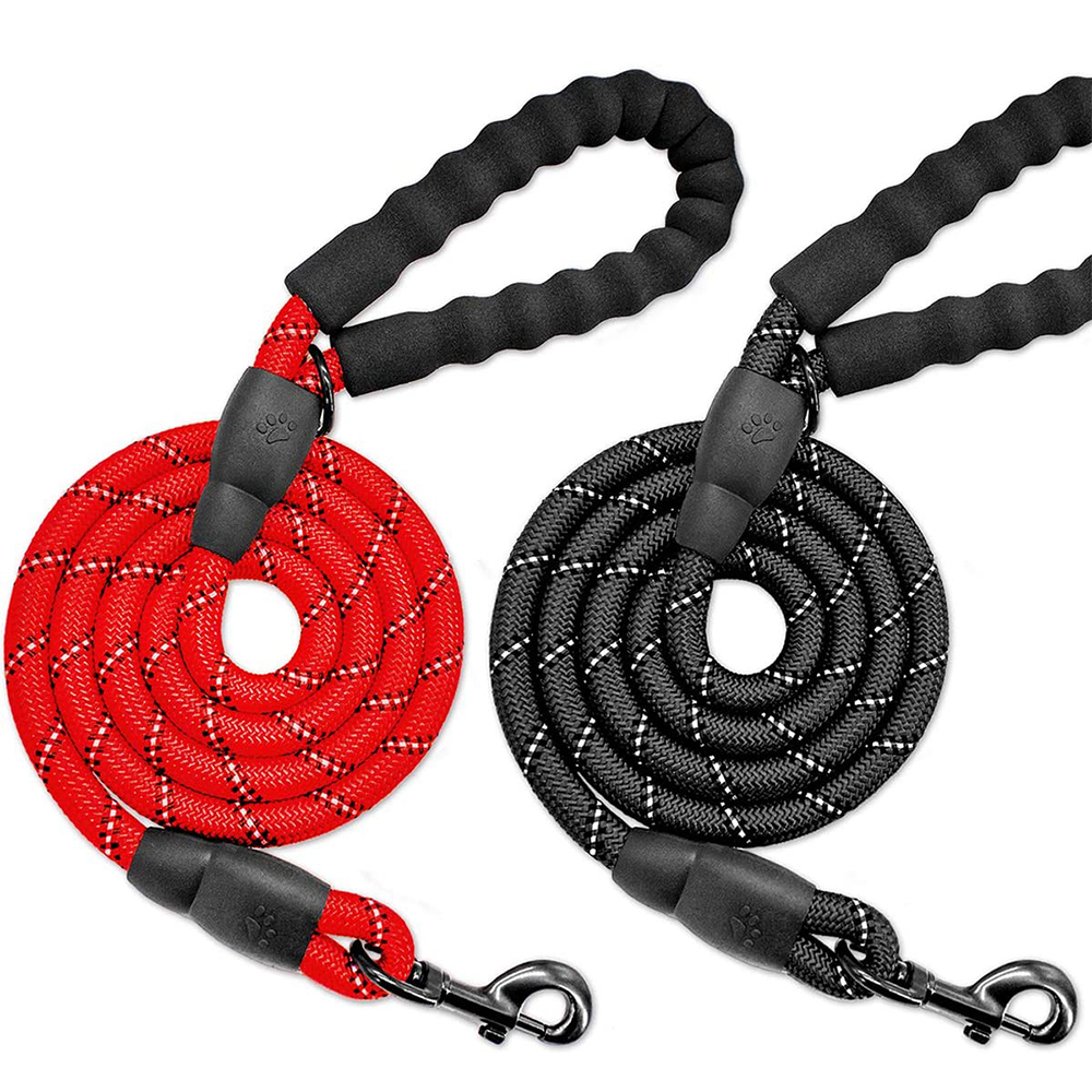5 FT Strong Dog Leash with Comfortable Padded Handle and Highly ...