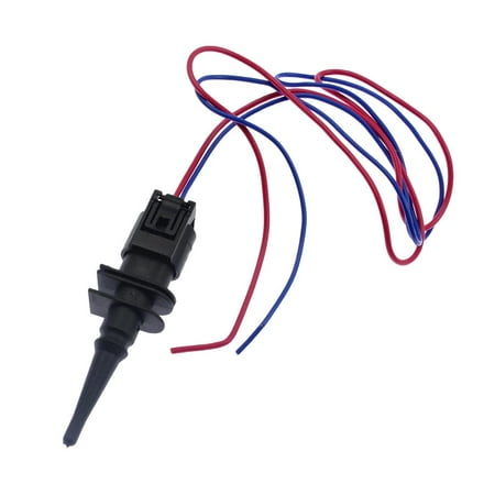 Bmatwk Outside Ambient Air Temperature Temp Sensor w/Plug Wire ...