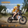 4000W 48v Electric Off-Road Motorcycle, Suitable for Ages 12–60 ...