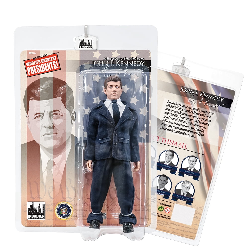 US Presidents 8 Inch Action Figures Series: John F. Kennedy [Blue Suit ...