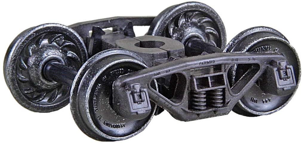 Kadee 1565 HO Scale Bettendorf 50-Ton Self-Centering HGC Trucks -- Code ...