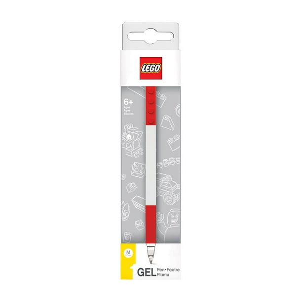 GEL PEN RED LEGO BRICK (Pack of 1) - Walmart.com