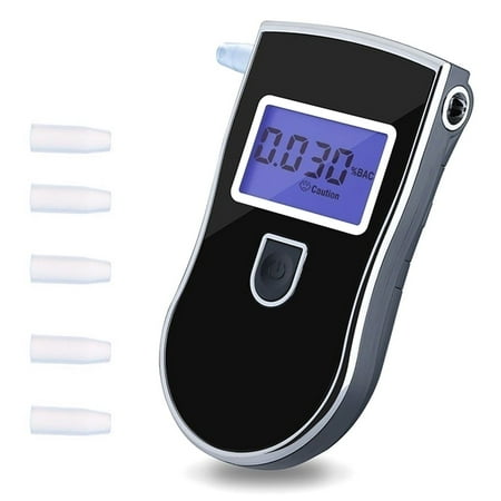 MAIF AT-818 Digital LCD Display Breath Alcohol Tester Car Breathalyzer ...