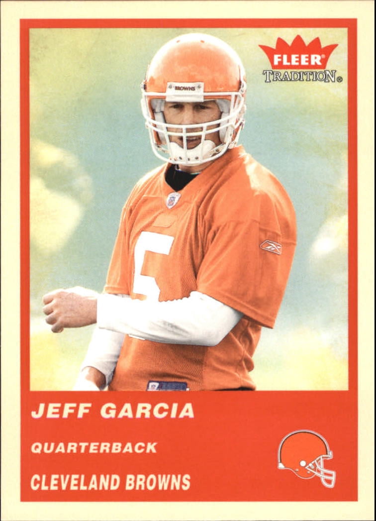 2004 Fleer Tradition #45 Jeff Garcia NFL Football Trading Card ...