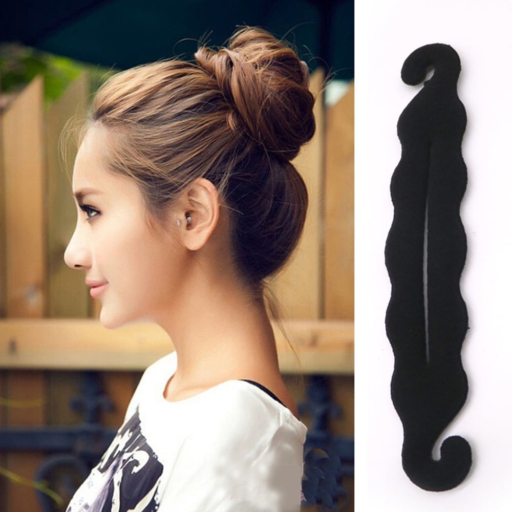 Miuline Magic Hair Bun Twist Bun Maker Styler Foam Hair Bun Former Bun ...