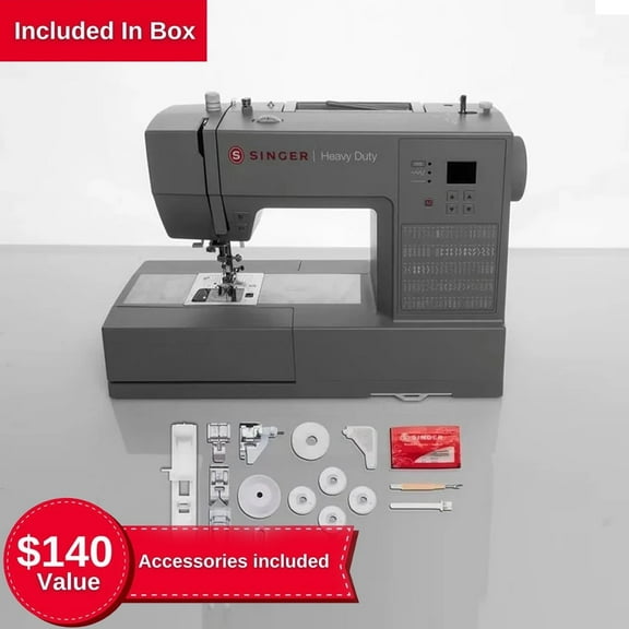 SINGER 4452 Heavy Duty Sewing Machine, 110 Stitch, Needle Threader ...