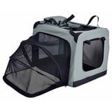 Pet Life ® 'Hounda Accordion' Metal Framed Soft-Folding Collapsible ...