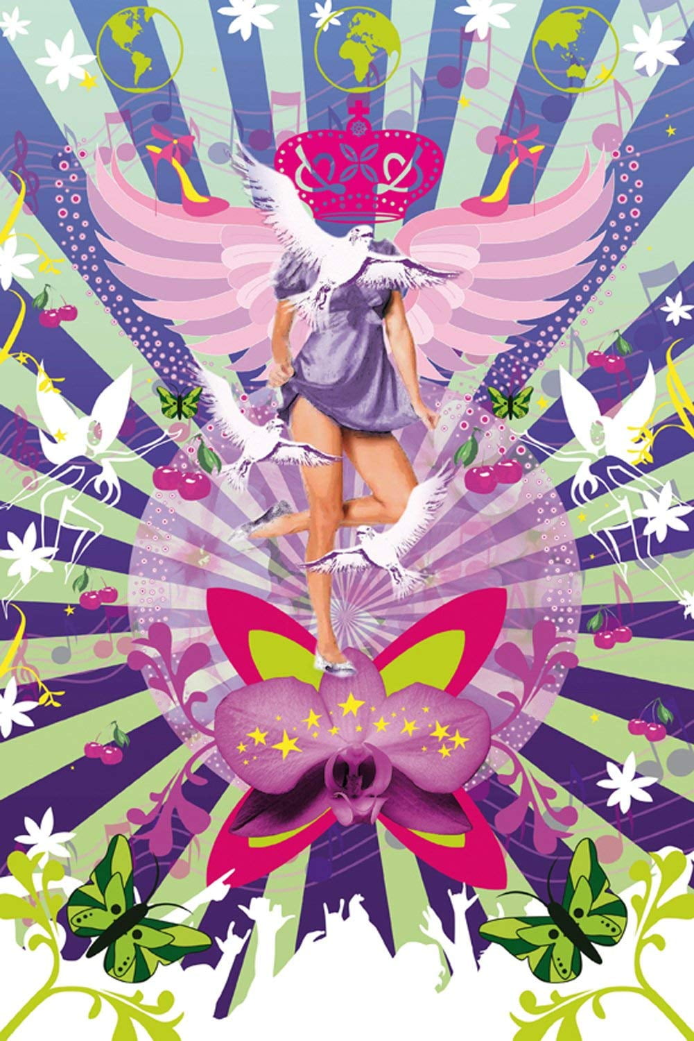 Poster - Studio B - 24x36 Celebration Wall Art CJ1555B - Walmart.com