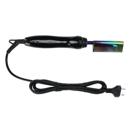 Electric Hot Comb, Pressing Combs Straightening Comb 100-240V With LED ...