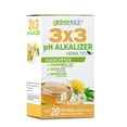 Greenside 3x3 Ph Alkalizer (Pack of 2)Herbal Tea Eucalyptus Chamomille Tea,Green Tea,Dandelion ...
