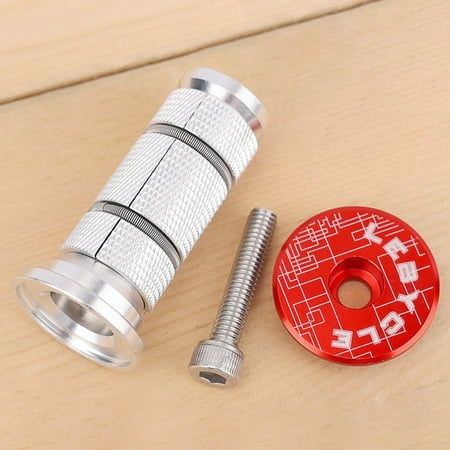 Headset Expander&Top Cap Plug 1-1/8\" MTB Bike Stem/Fork Top Cover 1 ...