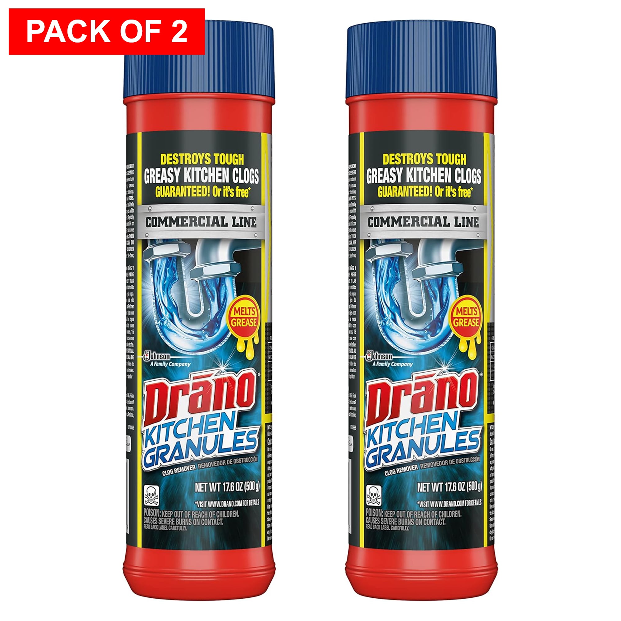 Click here for Drano Kitchen Granules Drain Clog Remover & Cleane... prices
