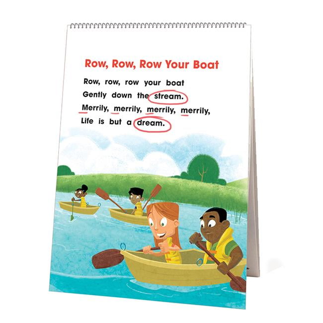 Newmark Learning Learning Flip Charts Nursery Rhymes & Songs - Walmart.com