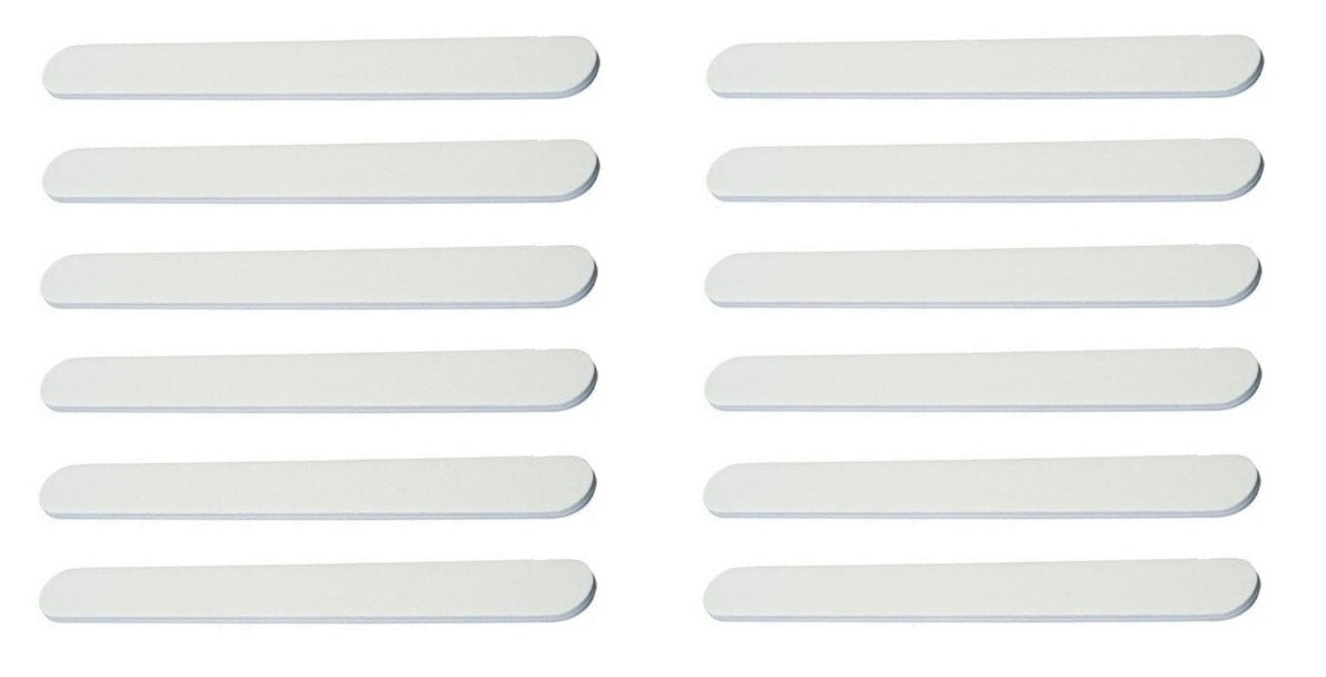 Flowery White Knight Board Nail File (Total of 12 files) - Walmart.com