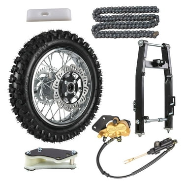 1.85x12" inch Rear Alloy Disc Plate Wheel Rims with Disc Brake Sprocket ...