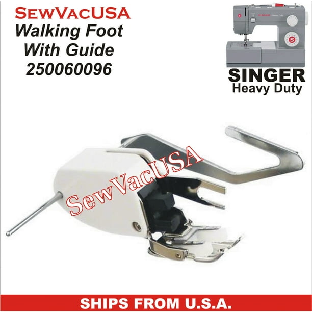 SINGER Compatible Walking Foot / Even Feed Foot Fits Singer Heavy Duty ...