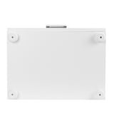 High Gloss Nightstand with RGB LED Backlight, UV Triamine Board ...