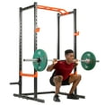 Sunny Health & Fitness Power Zone Squat Rack, Workout Power Cage, Home ...