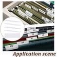 8 Sheets Paper Blank Card with 150Pcs PVC Self-adhesive Index Tabs ...
