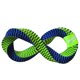 Nerf Dog Infinity Tuff Tug Dog Toy with Durable Braided Nylon, 12 ...