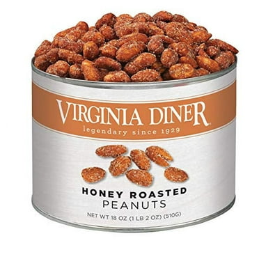 Virginia Diner - Gourmet Natural Extra Large Salted Virginia Peanuts ...