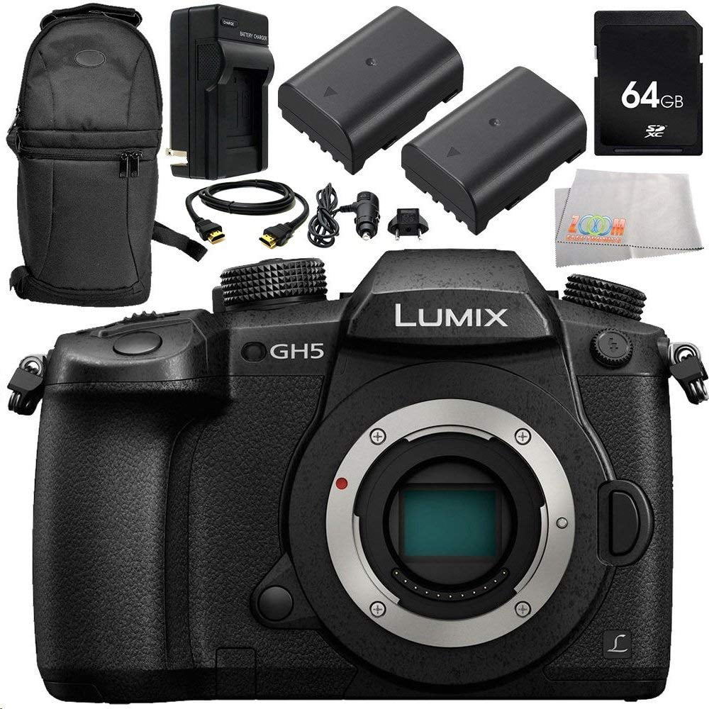 Panasonic Lumix DC-GH5 Mirrorless Micro Four Thirds Digital Camera ...