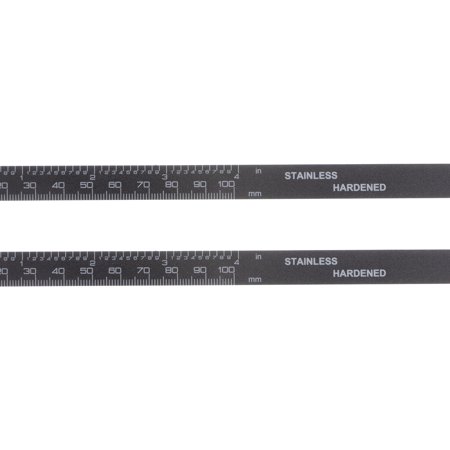 Uxcell 2pcs Digital Caliper Scale Film Ruler 4"/100mm Double Scale ...