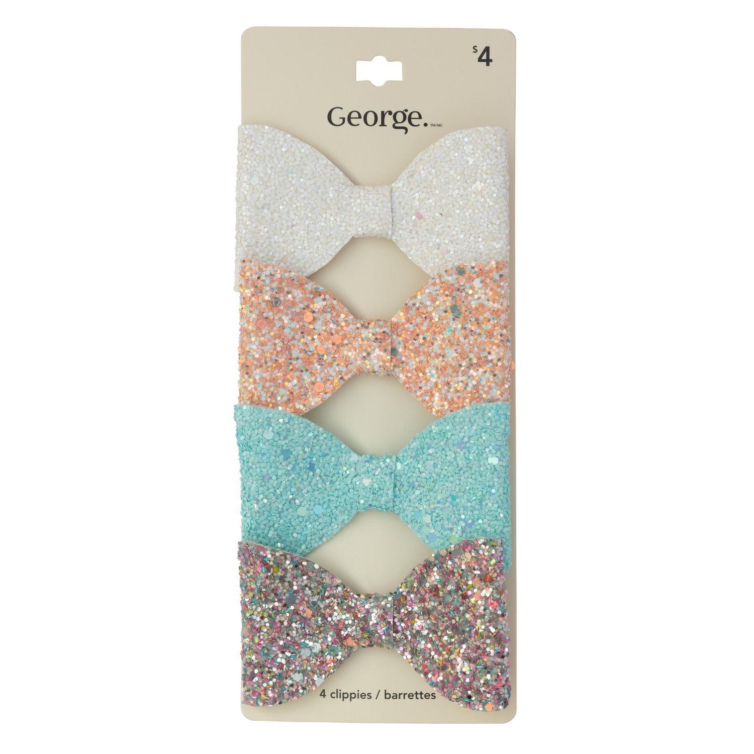 Click here for Bejeweled 4 Piece Glitter Bows prices