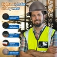 Full Brim Hard Hat - OSHA Safety Helmet Durable Lightweight Carbon ...
