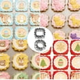 Circle and Square Fancy Plaque Frame Cookie Cutters Shapes Molds ...