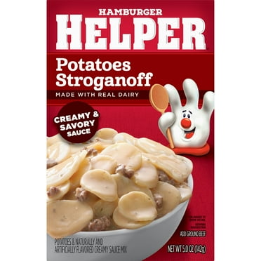 Hamburger Helper Bacon Cheeseburger Macaroni Meal, 5.1 oz, Prepackaged ...