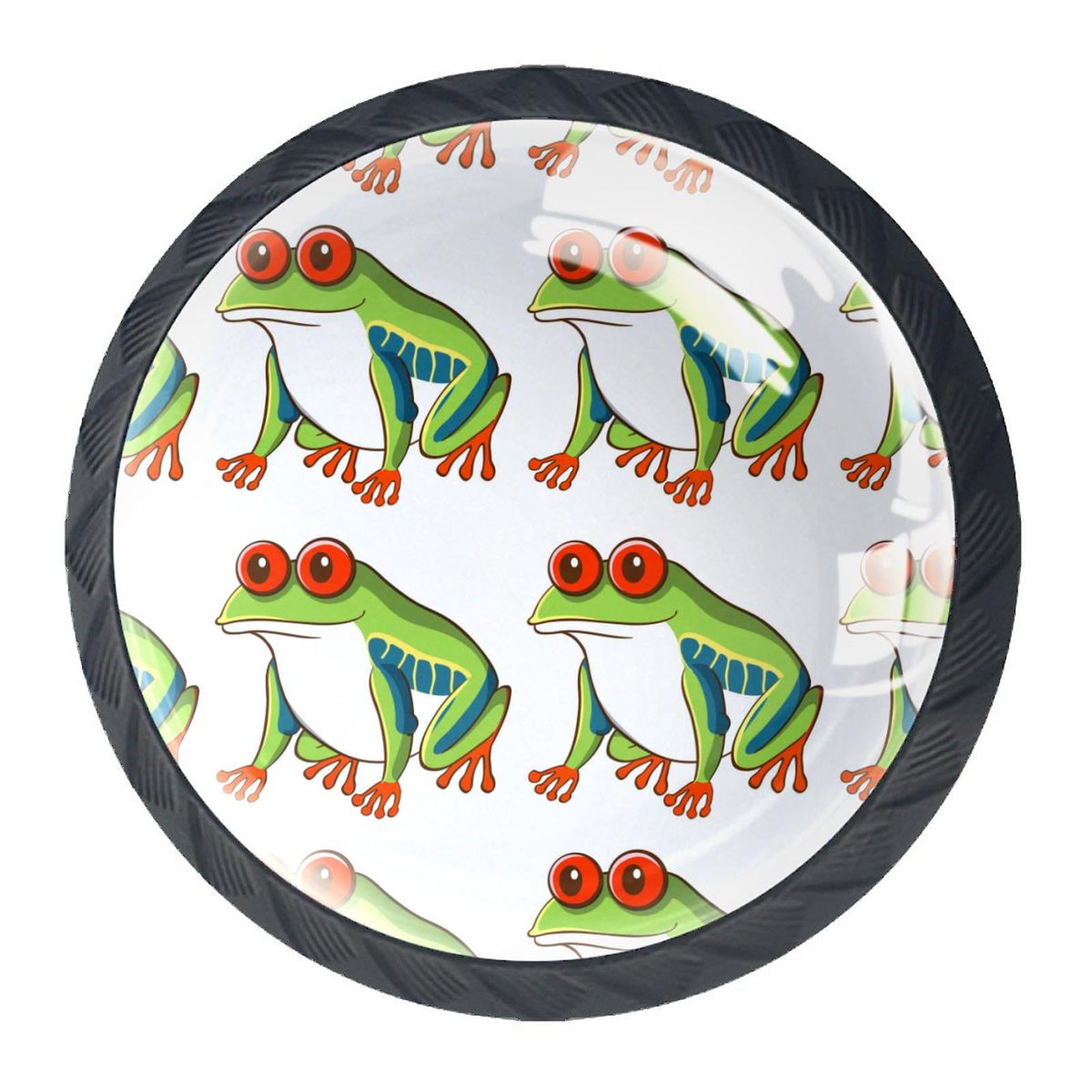 4 Pcs Frog Knobs for Kitchen Cabinet Cupboard Dresser Bookcase Drawer ...