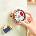 SHJHENG Visual Timer, Cute Magnetic Mechanical Kitchen Timer for ...