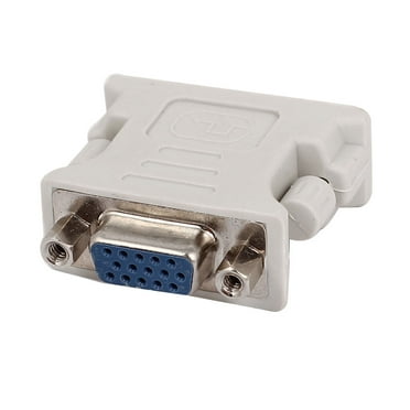 CableVantage DVI-I 24+5 Pin Male To 15 Pin VGA Female Adapter Convertor ...