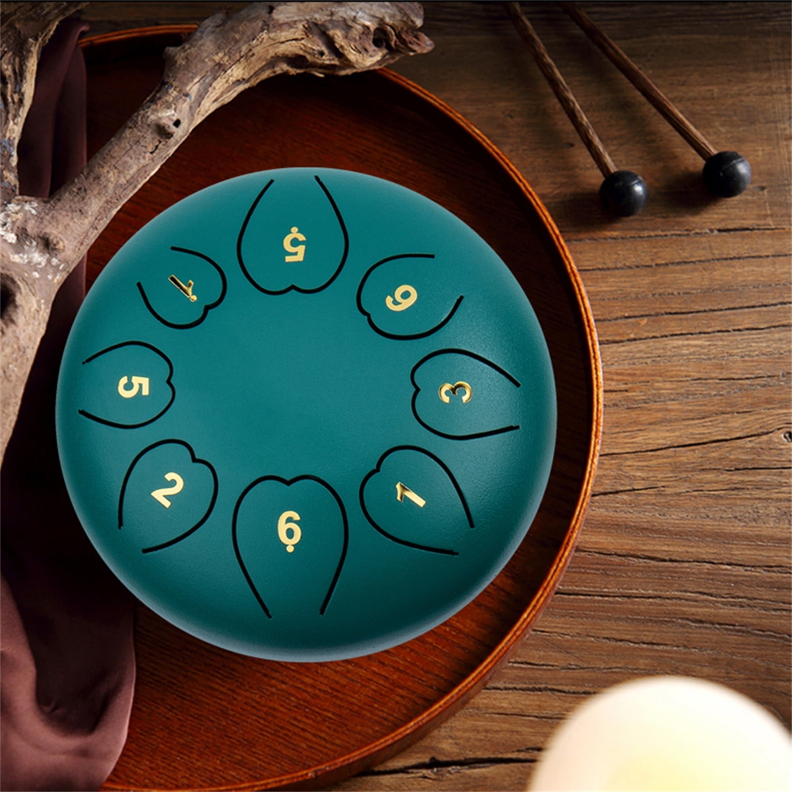 6 inch Drum Steel Tongue Drum Disc Drum Drum Percussion Instrument Drum ...