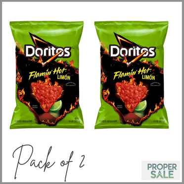Doritos Dinamita Spicy Rolled Tortilla Chips, Tangy Fiery Lime, 8 oz ...