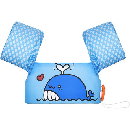Kids Swim Arm Band, Children Swim Vest Cute Cartoon Swimming Wings Pool ...
