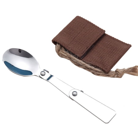 braveheart Foldable 304 Stainless Steel 304 stainless steel spoon Spoon ...