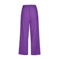 Capri Pants for Women 2026 Summer Drawstring Elastic High Waist Cotton ...