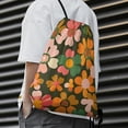13.8×16.5in Bundle Pocket Knapsack Open Pull Rope Design Large Capacity ...