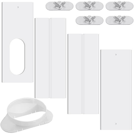 Portable Air Conditioner Window Kit with Coupler Adjustable Window Seal ...