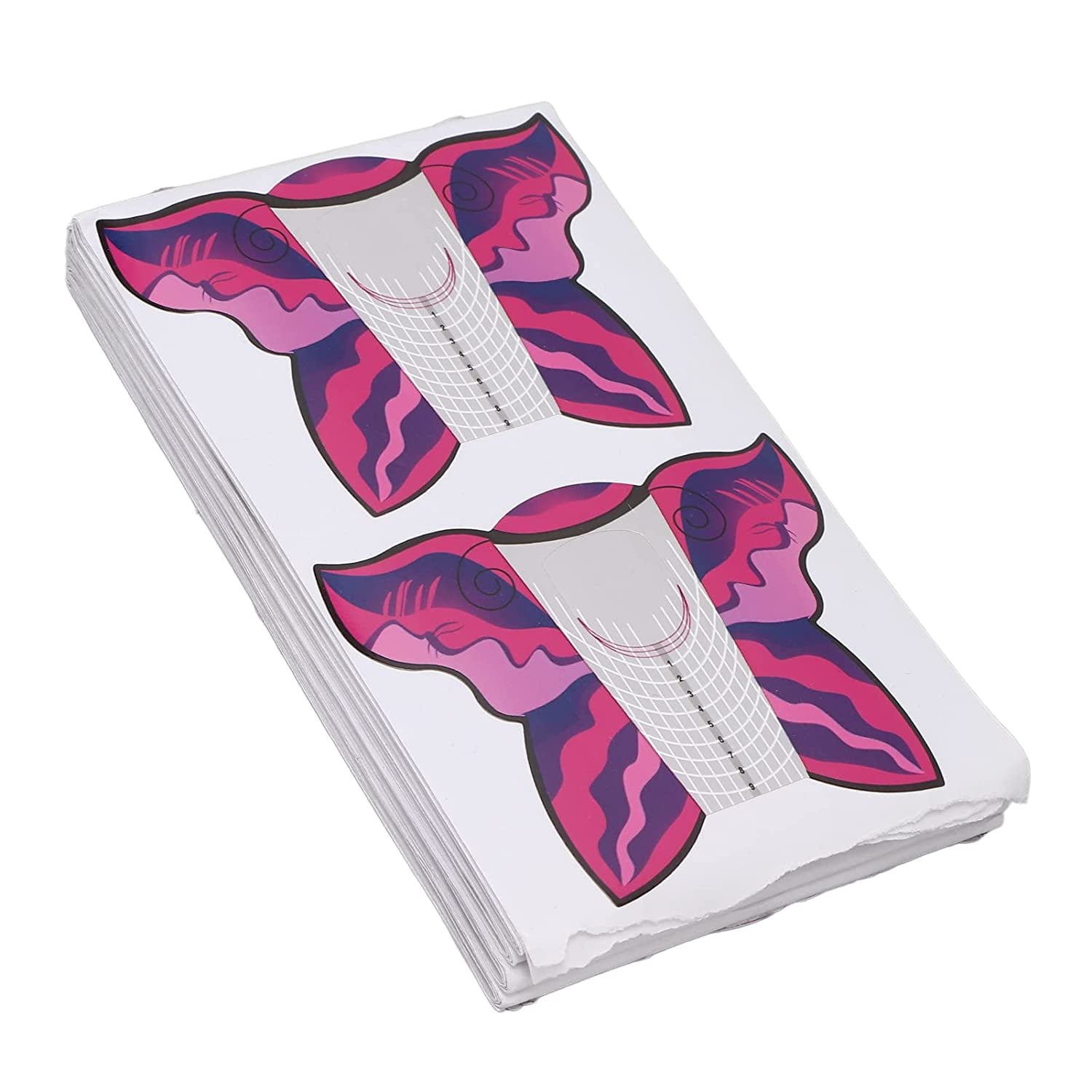 Nail Extension Sticker Form, 100pcs Nail Form Extension Stickers Self ...